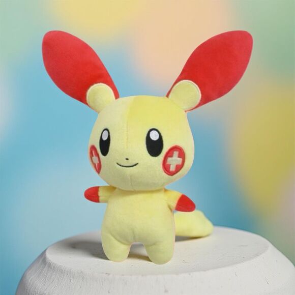Pokemon | Toys | Pokemon Central Pokemon All Star Plusle Plush 5 P3 ...